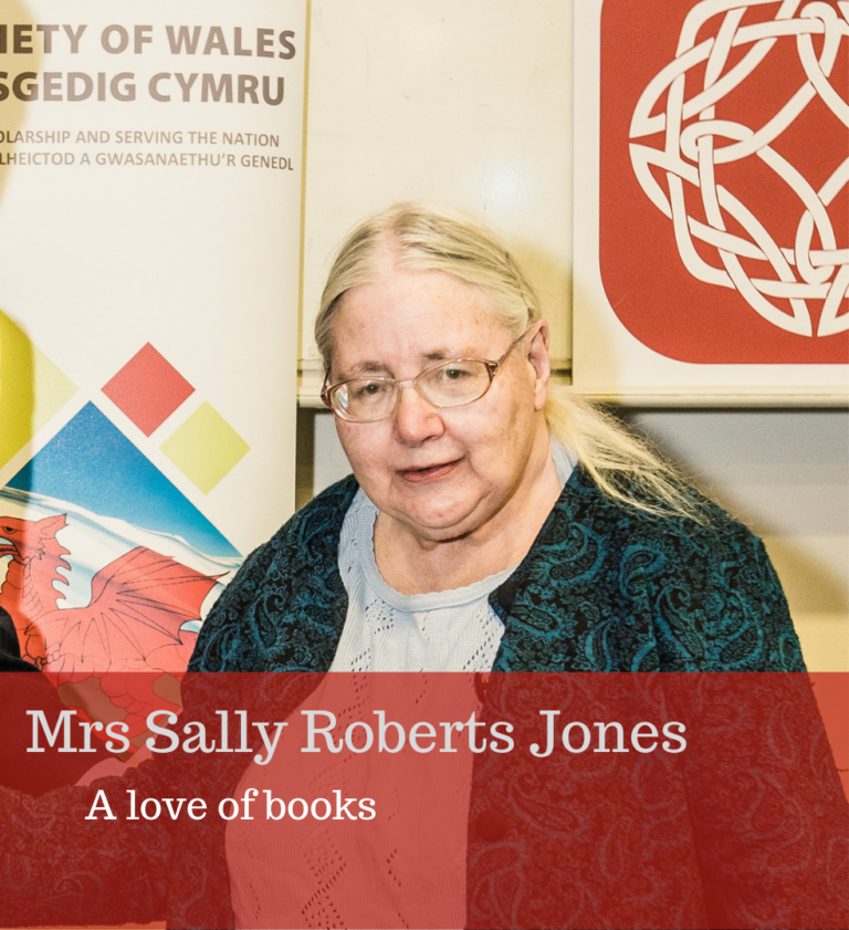 Mrs Sally Roberts Jones: a love of books - The Learned Society of Wales