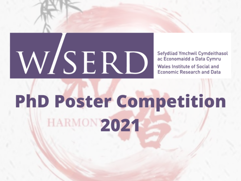 WISERD PhD Poster Competition 2021 - The Learned Society of Wales