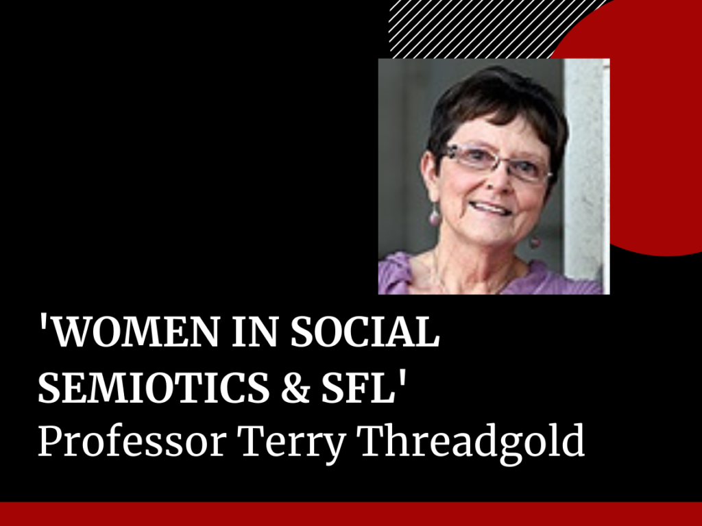 Professor Terry Threadgold - The Learned Society of Wales