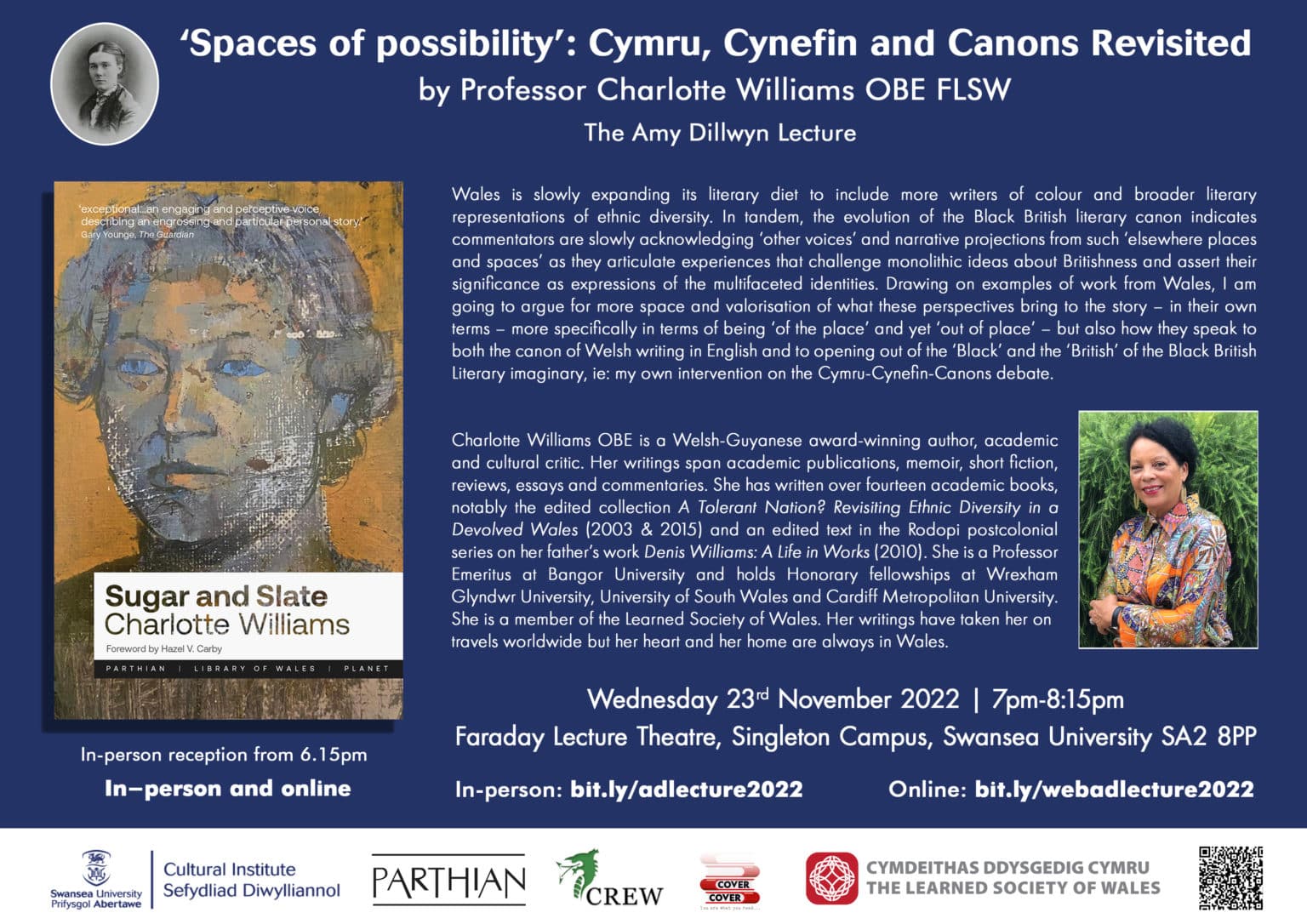 'Spaces of Possibility': Amy Dillwyn Lecture 2022 - The Learned Society ...