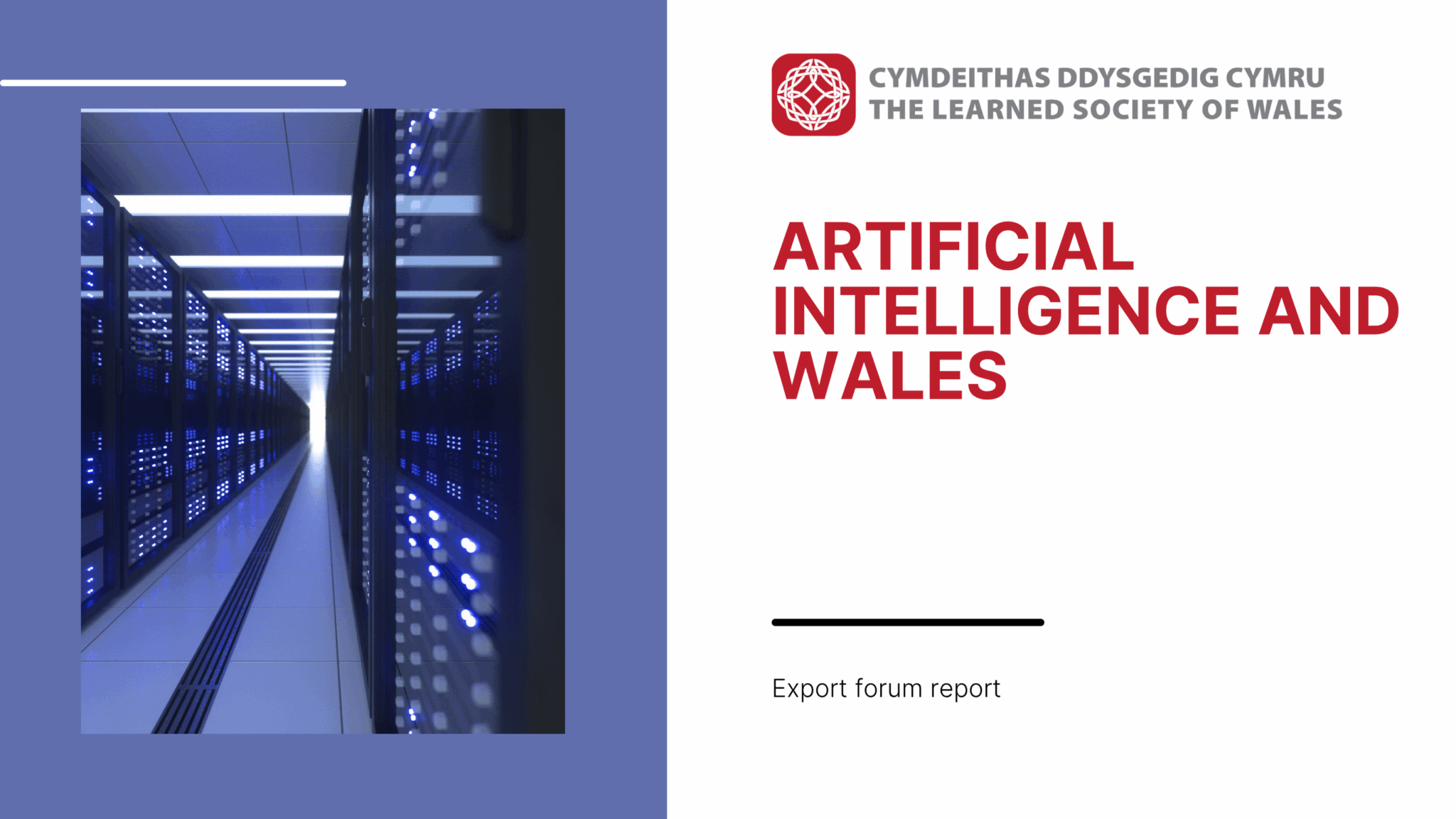 Artificial Intelligence and Wales - The Learned Society of Wales